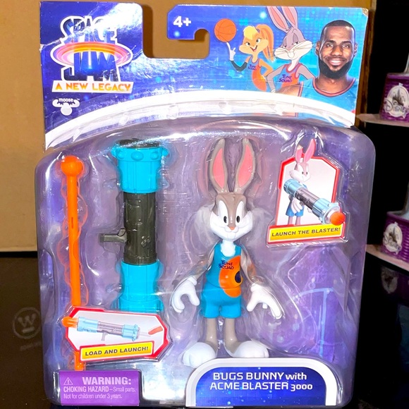 Toys | Space Jam A New Legacy Bugs Bunny With Acme Blaster 300 | Poshmark